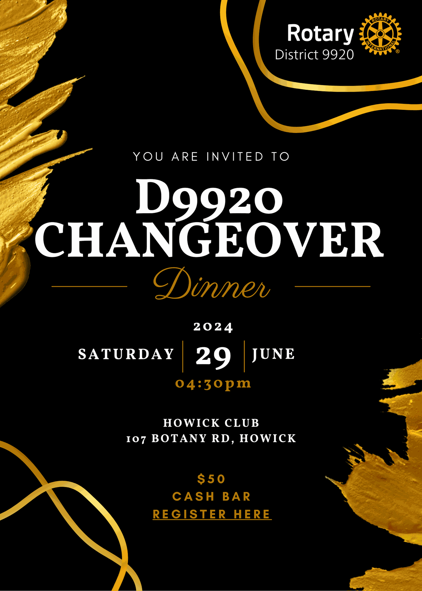 District 9920 Changeover | Rotary Oceania